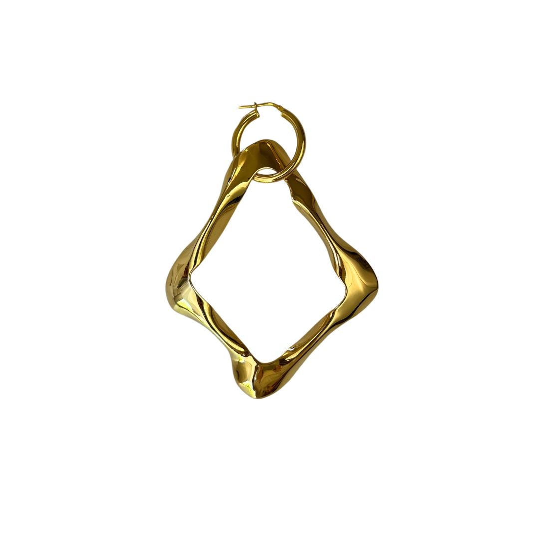 Arc Hoop – Yellow by Jeslea